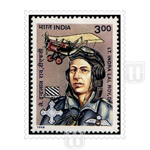Lt. Indra Lal Roy, DFC | 19-12-1998 | Philcent #1844 SG # 1824, MJ No ...