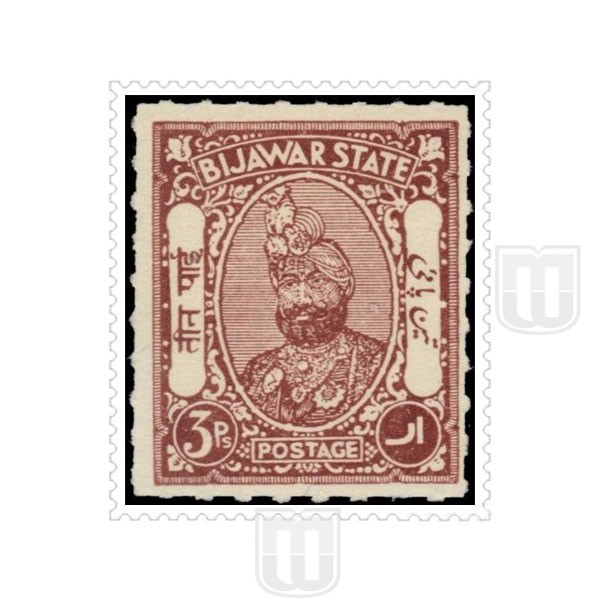 Bijawar | 1936 | SG#6 | Stamps | Mintage World